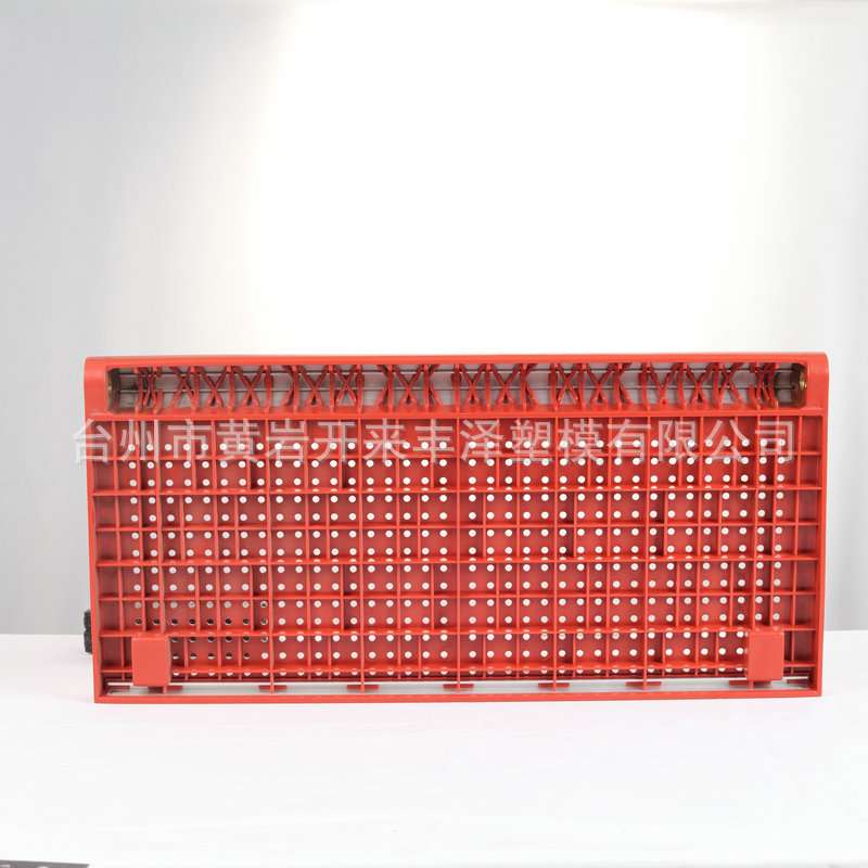 钢制托盘铁托盘加厚物流设备摆轮侧板端盖滚筒翻板塑料模具加工