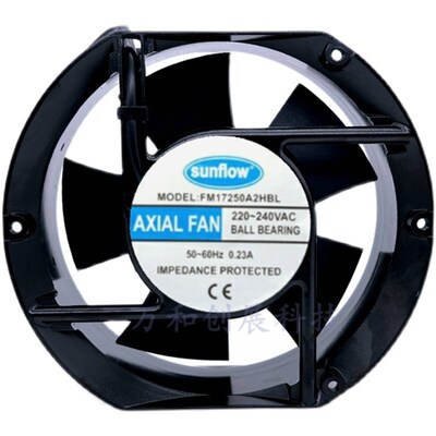 全新轴流风机 MODEL FM17250A2HBL 220V/380V 0.23A 机柜散热风扇