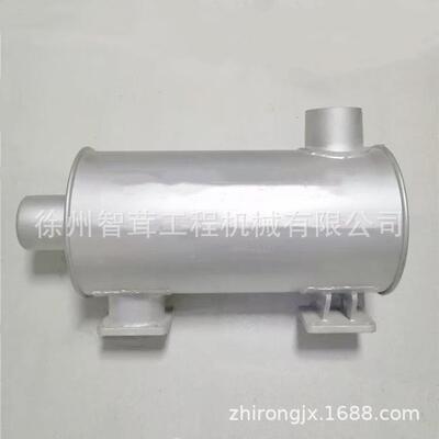 徐工XSM220 XS202 222J压路机上柴D6114发动机消声器 排气管