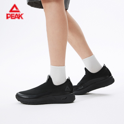 匹克态极softwalk知行一脚蹬走路鞋扁平足商务鞋防泼水运动鞋男鞋