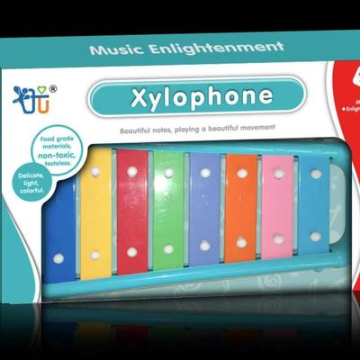 敲琴木琴八音琴早教教具xylophone扬琴两款包装工厂价儿童琴音乐