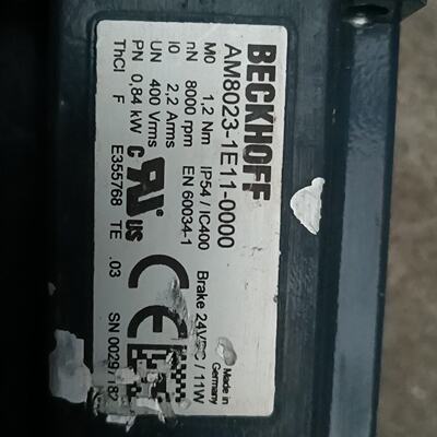 倍福BECKHOFFAM80231E110000.库存