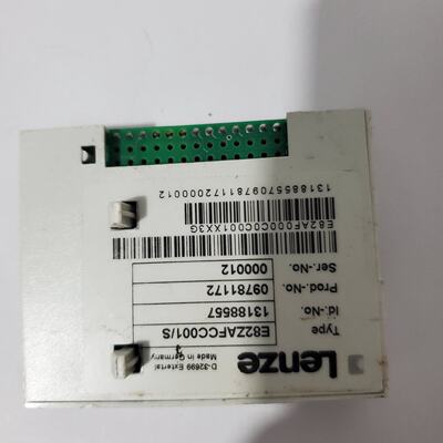 议价全新原装伦茨变频器模块E82ZAFCC001s通讯接口-议价