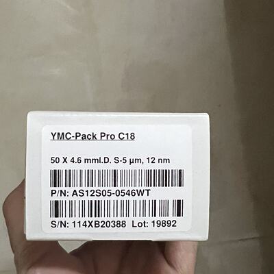 议价YMC液相色谱柱 YMC-Pack Pro C18 50x4.6mml 5um AS12S05-054
