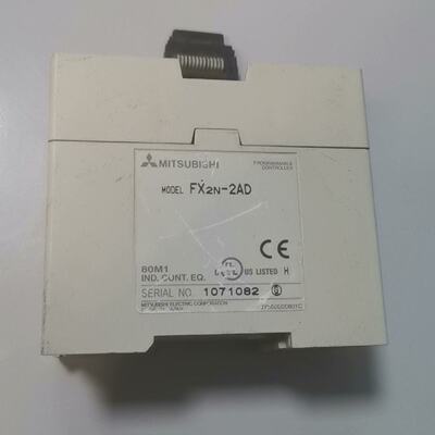 FX2N2AD三菱原装正品PLC扩展模块功能正常使用--议价商品