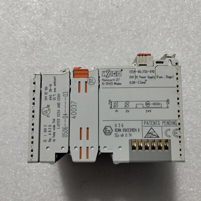 询价-WAGO威高750610电源模块件成色九