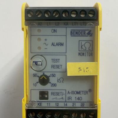 【议价】BENDERIR140Y-4 本德尔安全继电器监视模块 全新/二手均