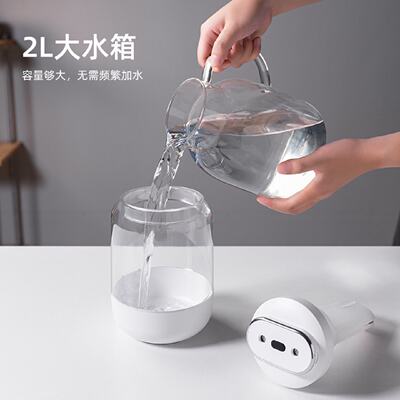 双喷加湿器家用轻音空气加湿器大雾量大容量温馨夜灯雾化喷雾器