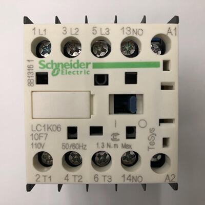 议价原装正品LC1K0610F7 AC110V 50/60Hz施耐德三级交流接触器