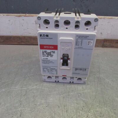 EATONHFD3070LCIRCUITBREAKER3P70A600V65KA480V优惠