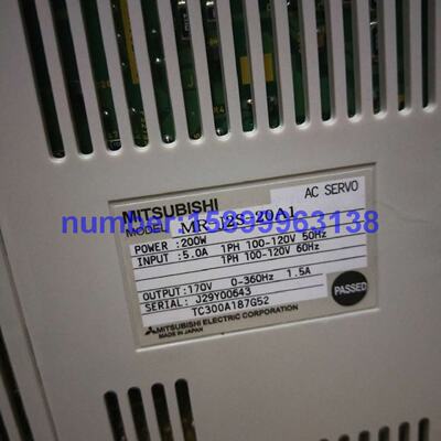 议价MRJ2S20A1原装全新三菱J2S系列驱动器保质一年