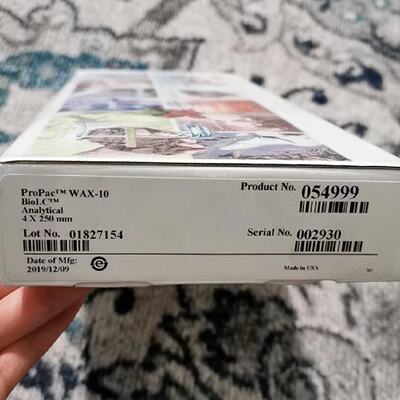 议价戴安 ProPac wAX-10 4*250mm 液相色谱柱货号 054999