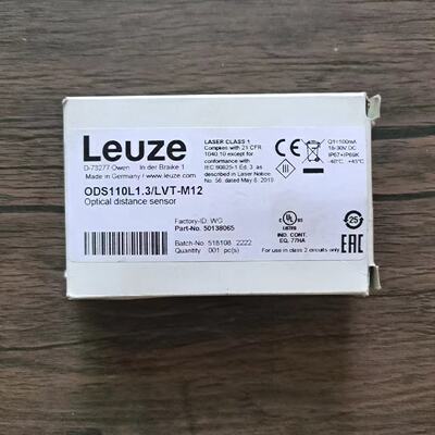 议价全新原装正品 劳易测 ODS110L1.3/LVT-M12 感测器 50138065