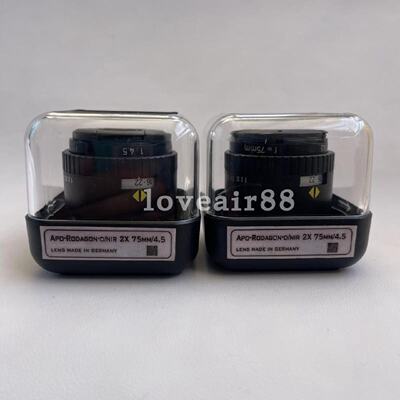 议价罗德刚 Apo-Rodagon-D 2X 75mm/4.5 线扫瞄工业镜头 放大头