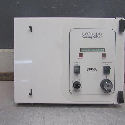 GORING KERR TEK21 METAL DETECTOR CONTROL PANEL WORKING TAKEO