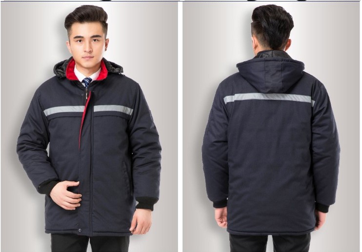 冬季户外外套棉服工厂物流工装工作服冬装棉袄男加厚劳保服棉衣