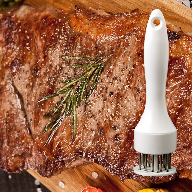 不锈钢钉猪皮猪肉锤扣肉针肉插松肉器烧肉插牛筋叉牛扒排工具肉叉