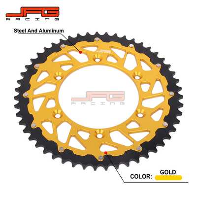 适用于RM125/250 RMZ450/250 DRZ250/400/450改装CNC铝合金链轮