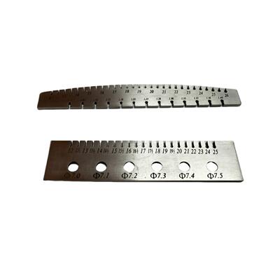 钢琴测量工具琴弦 弦轴 申达针 型号粗细测量器尺