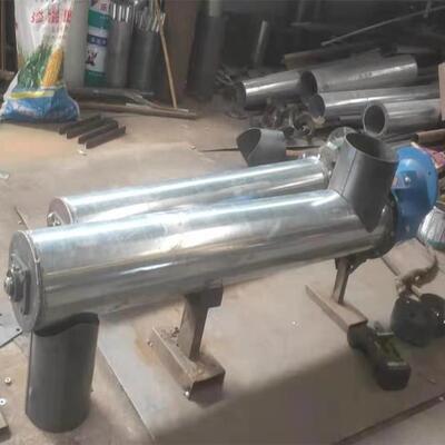 325管式螺旋输送机 倾斜式水泥干粉砂浆绞龙上料机可定长短提升机