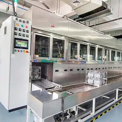 全自动工业超声波清洗机源头工厂玻璃五金零件大功率非标定制