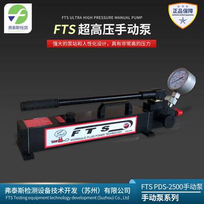 FTS超高压手动泵打压泵液压增压泵