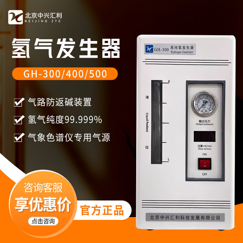 北京中兴汇利GH300~500 气象色谱仪配套99.999% 高纯度氢气发生器