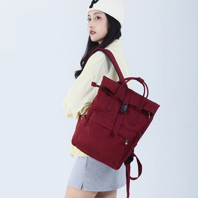 笔记本电脑专用背包女初中高中书包女大学生可放电脑高级感双肩包