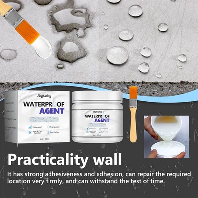 Jaysuing 防水胶 卫生间厨房瓷砖地板防水涂料下水道管防漏密封胶