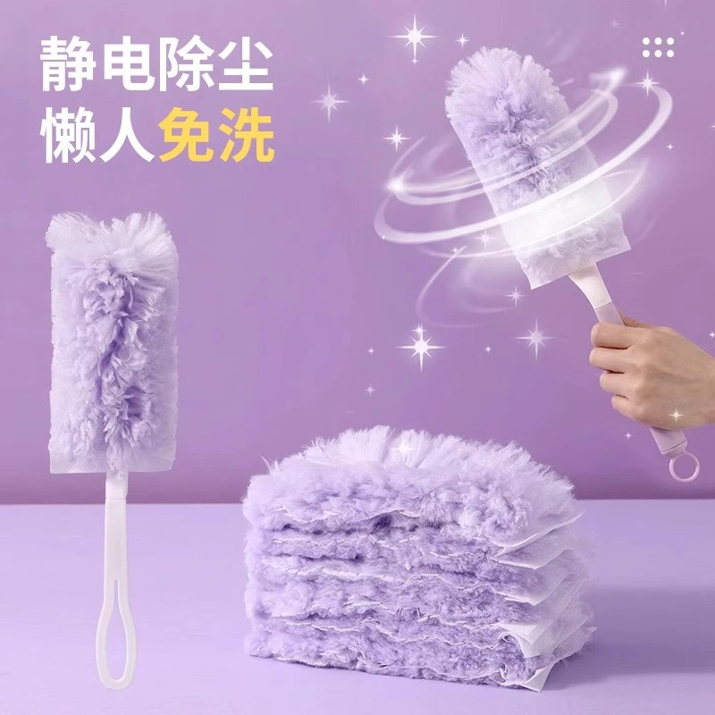 除尘掸子一次性鸡毛毯子家用打扫灰静电吸尘禅子卫生灰尘清理神器