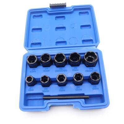 13pcs套装螺帽取出器破损残缺螺丝螺母取出器断丝取出器