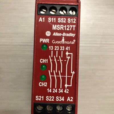 议价AB罗克韦尔安全继电器MSR127R440RN2312可维修