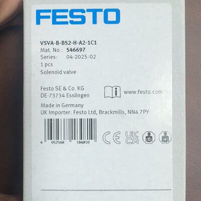 询价-FESTO费斯托电磁阀VSVABB52HA21C1