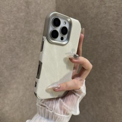 ins高颜值秋冬复古牛仔布适用于iPhone16pro新款苹果16ProMax手机壳男15高级14女13情侣17ProMax防摔plus全包