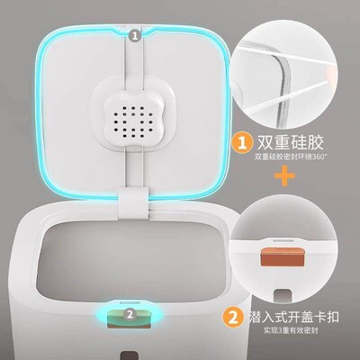 Airtight Rice Storage Container for Home Use - Large Capacit