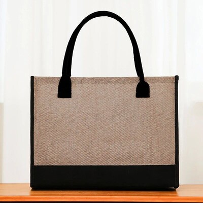 Personalized Letter Shoulder  Ladies Bag Large Capacity Pock