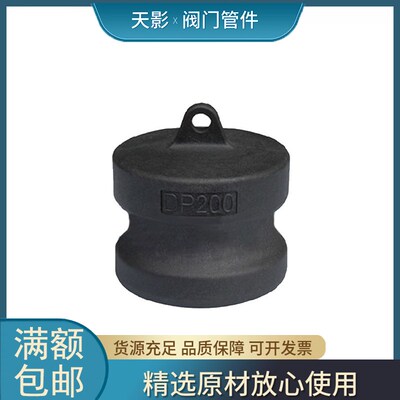 PP快速接头DP型化工母头阴端内堵头 快速锁紧接头阳端公接头DP200