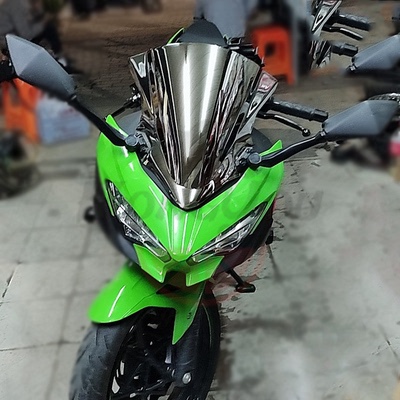 -崎忍者400NINJA400 2018-19-20-21川22年适挡前挡风玻璃风用风镜