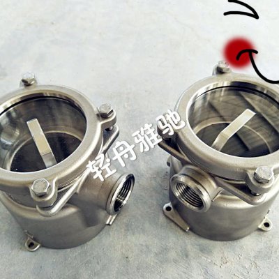 游艇船用空调发动机发电机不锈钢316L不锈钢海水过滤器 游艇配件