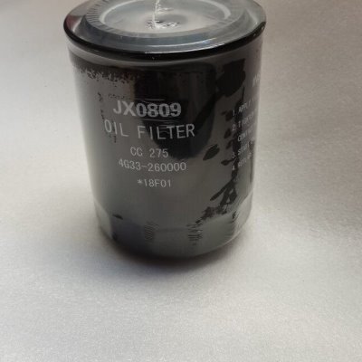 JX0809机油滤清器4G33-260000滤芯拖拉机JX0809机油格滤芯