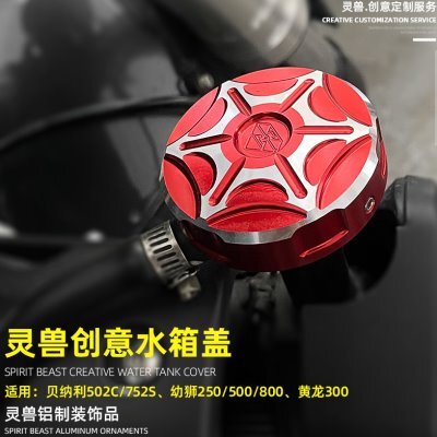 黄龙300水箱盖改装适用贝纳利752S冷却箱幼狮250散热器加水口上盖