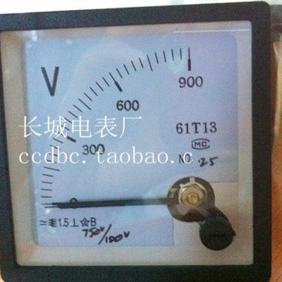 [长城电表厂 ]61T13 750V/100V(900V)   交流电流表