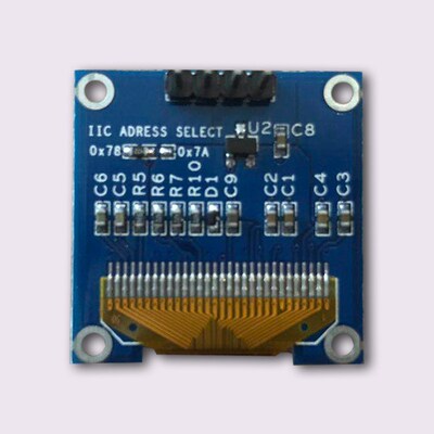 0.96寸OLED显示屏12864液晶屏幕模块IIC接口12864模块提供原理图