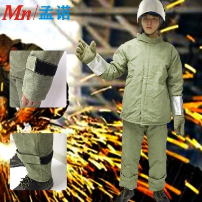 玻璃厂隔热服1000度碳纤维耐高温防护服窑炉检修防烫阻燃防火耐磨