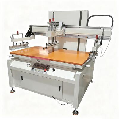 80140半自动平面丝印机彩釉玻璃印刷机铝板钢板橡胶垫网印机