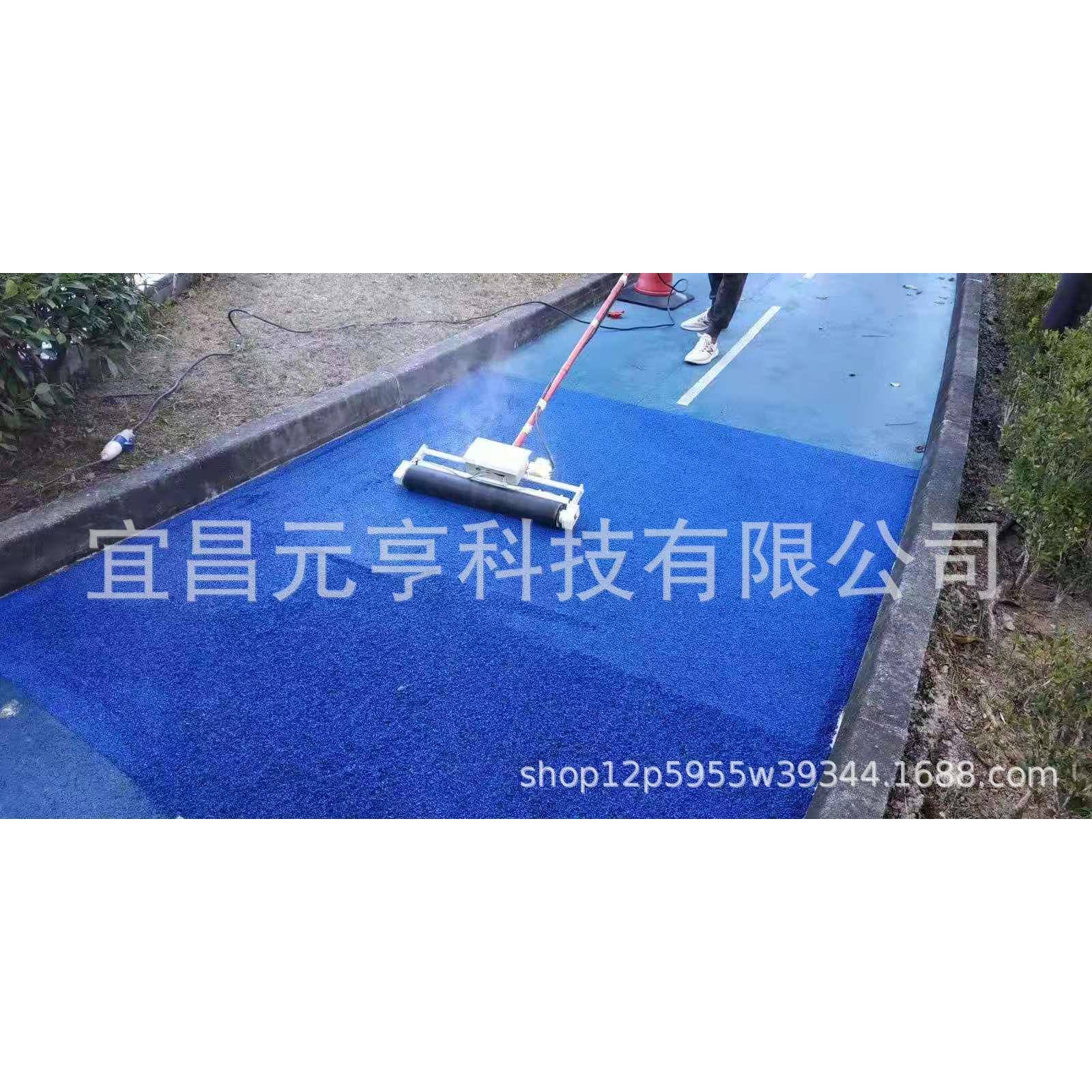 EPDM颗粒加热滚筒烫板手动摊铺机600型加热滚筒