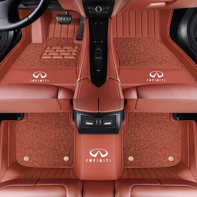 英菲尼迪QX50真皮脚垫专用Q50L Q70LFX35 QX60 ESQ全包围汽车脚垫