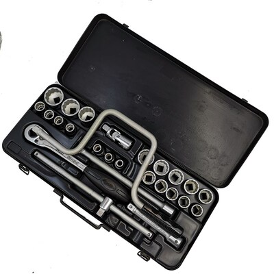 清货 德国易罗拉ELORA 26件套装公制1/2套筒工具 10-32mm 771-LMU