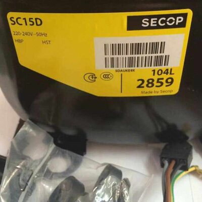 原装丹佛斯SC15D（104L2859) 冷柜 冰柜 冷藏制冷压缩机590W R22