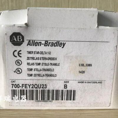 罗克韦尔AB Allen-Bradley 时间继电器700-FEY2QU23 FEY2Q